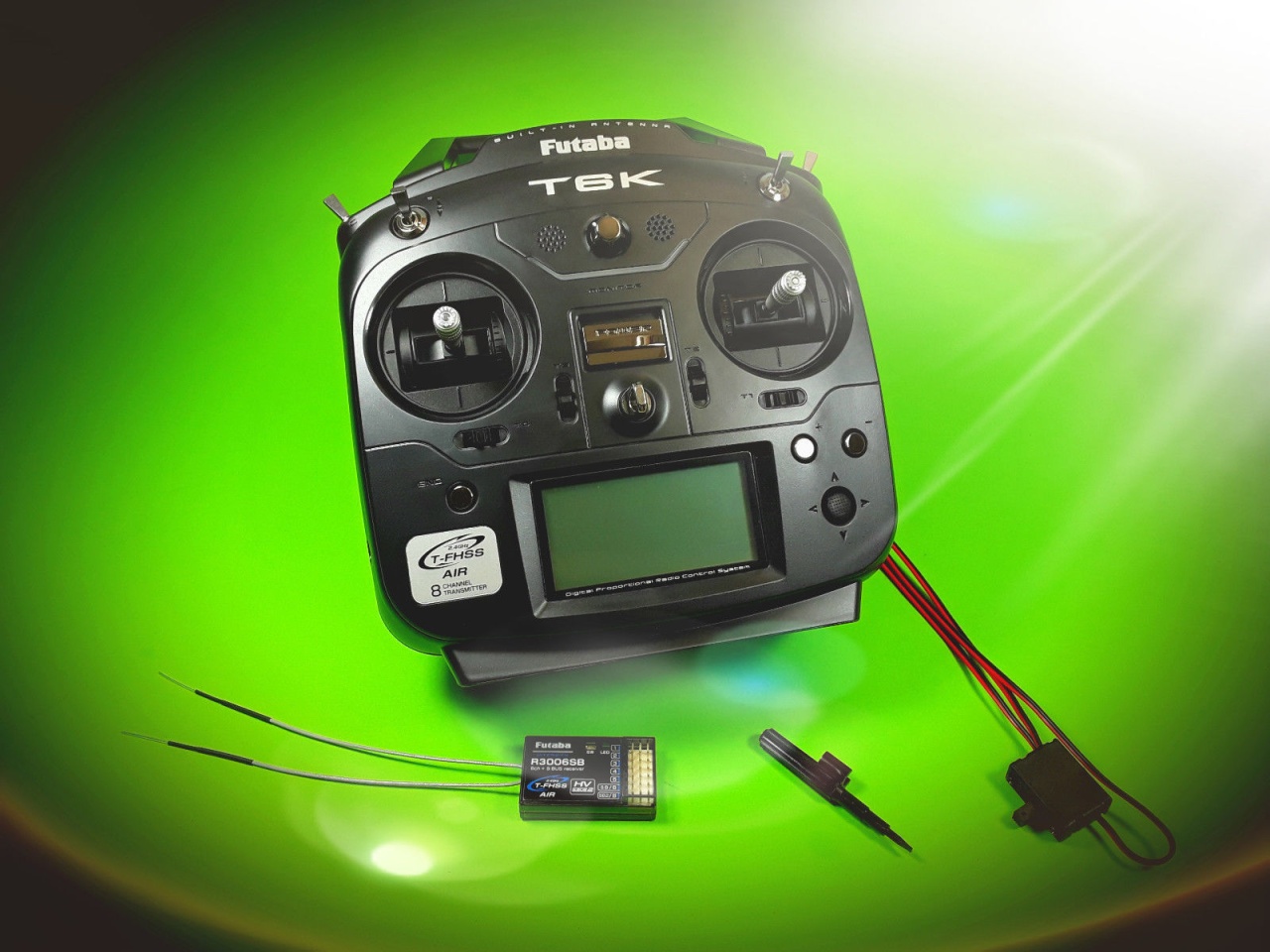 FUTABA T6K V2.0, 8-Kanal FS 2.4GHz T-FHSS+R3006SB - Günther Modellsport